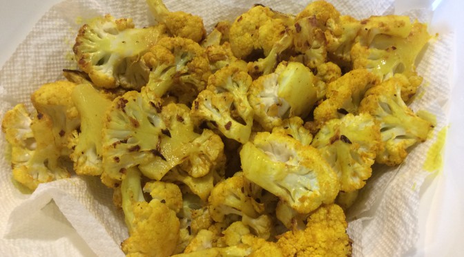 Quick, Easy Appetizer Recipe - Oven Roasted Cauliflower Bites - Baking ...