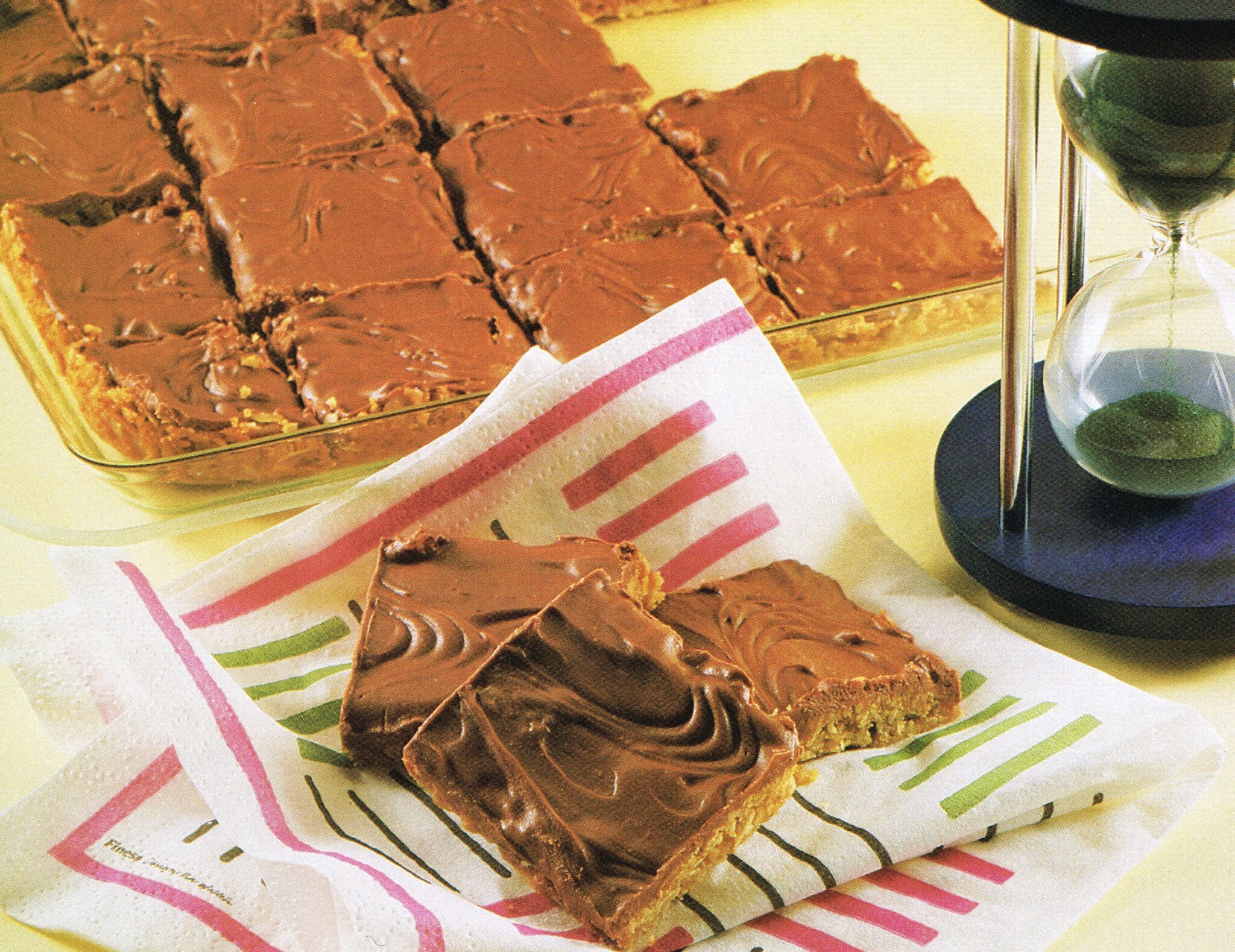 Chocolate Oat Squares - Baking Naturally